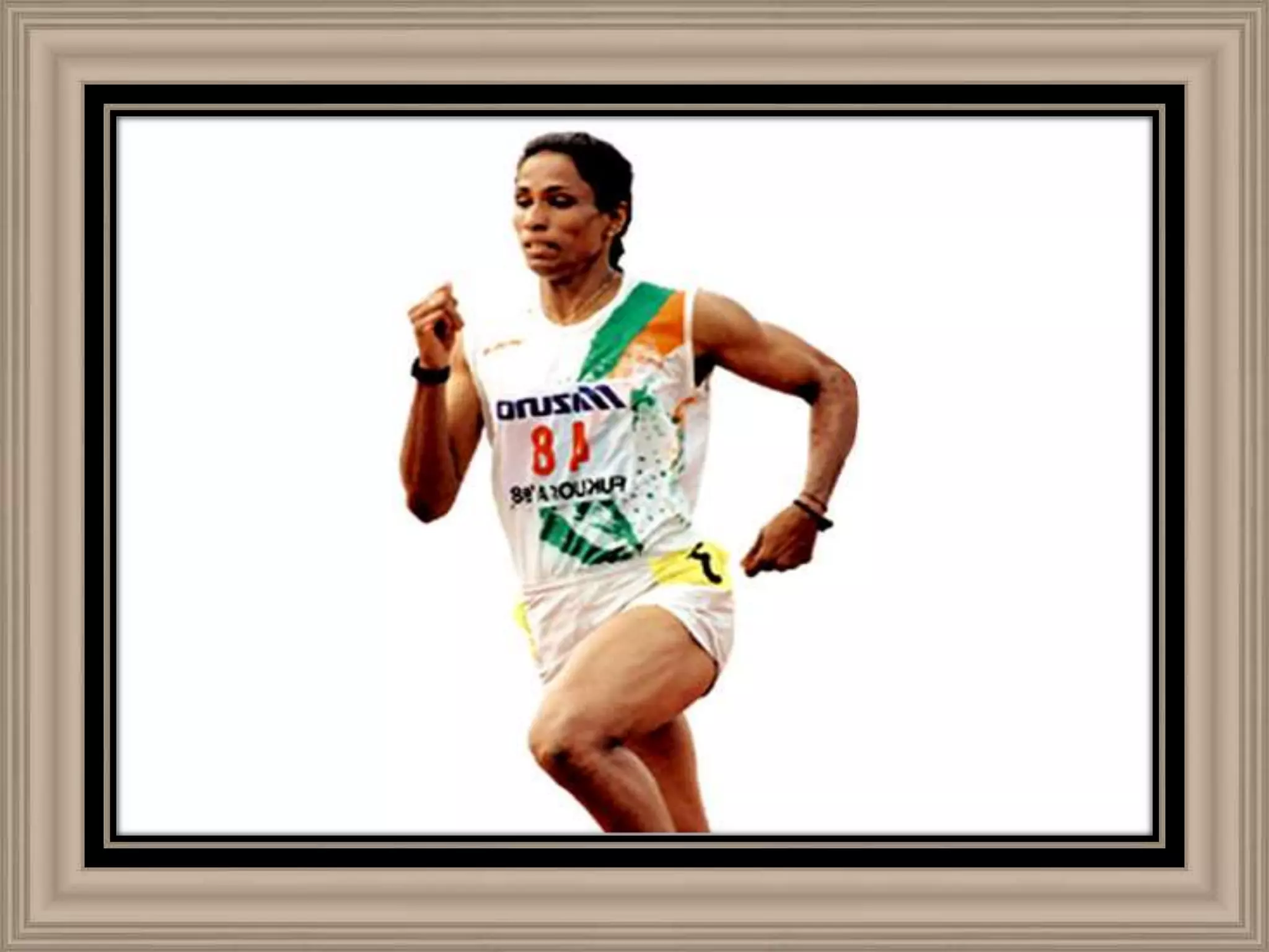 P t usha the golden girl of india | PPTX