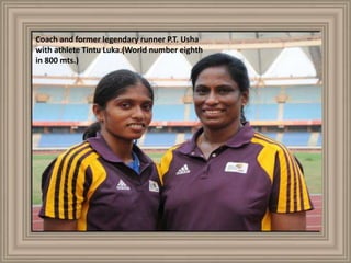 P t usha the golden girl of india | PPTX