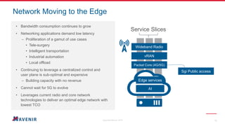 Mavenir: 5G: Time to Change Approach | PPT