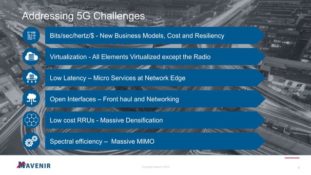 Mavenir: 5G: Time to Change Approach | PPT