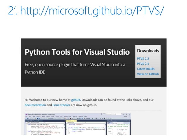 Python 개발자를 위한 최상의 무료 개발 도구 Visual Studio와 Visual Studio Code | PPTX