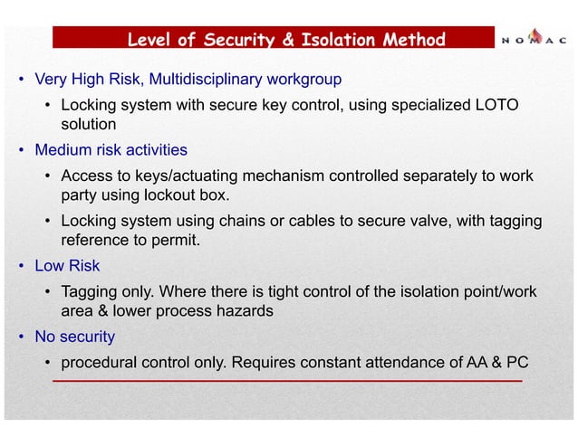 Ptw loto training | PDF