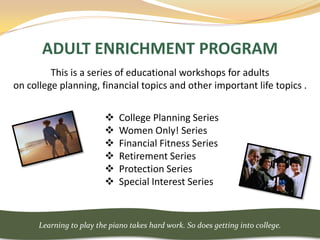 Plan the Way Foundation - Overview | PPT