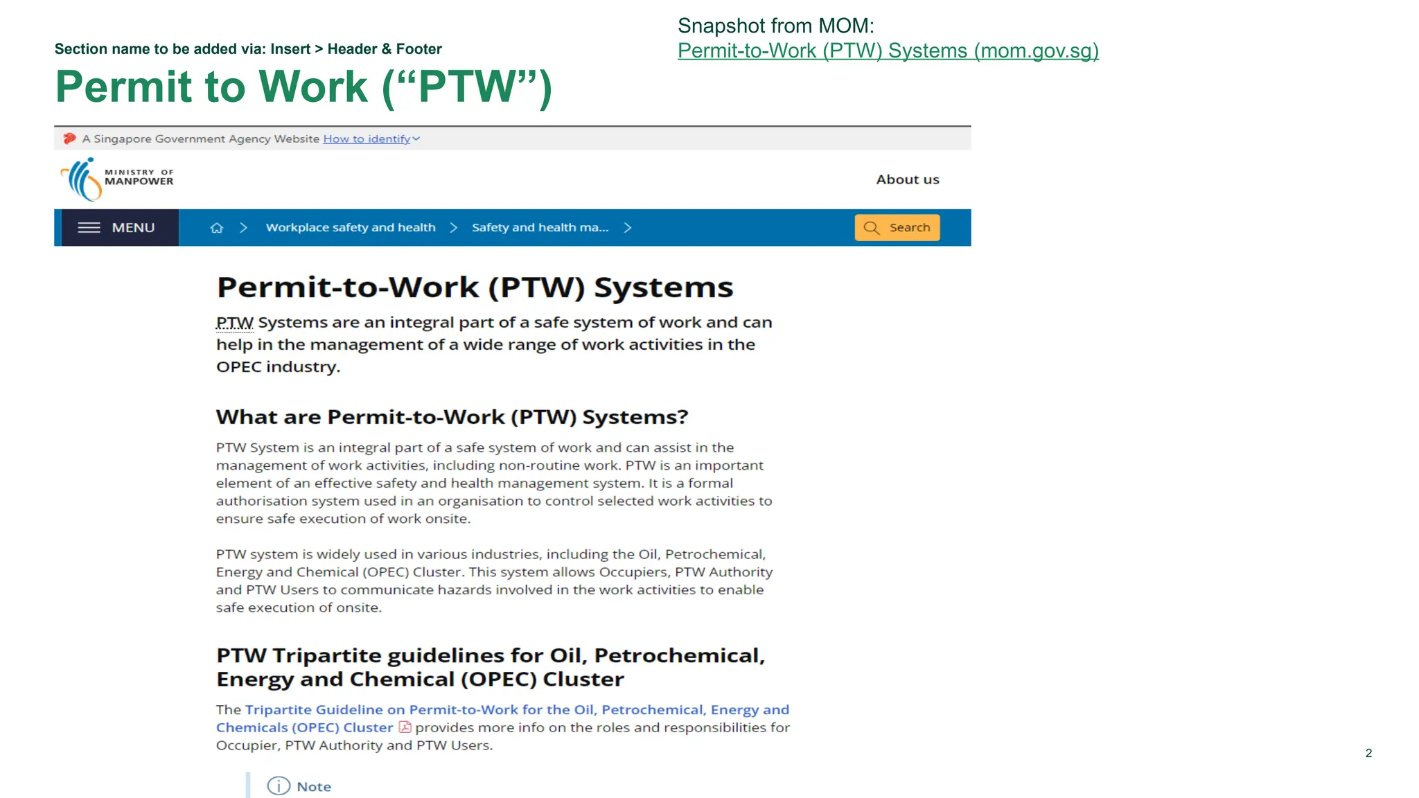PTW Briefing [Autosaved] Permit to work.pptx