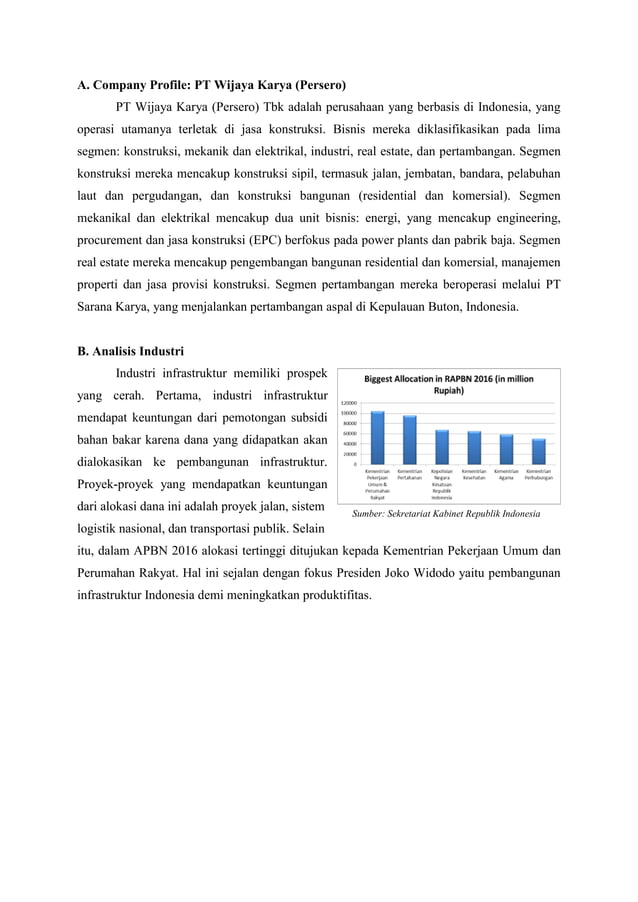 PT Wijaya Karya (Persero) Tbk. Bond Valuation | PDF