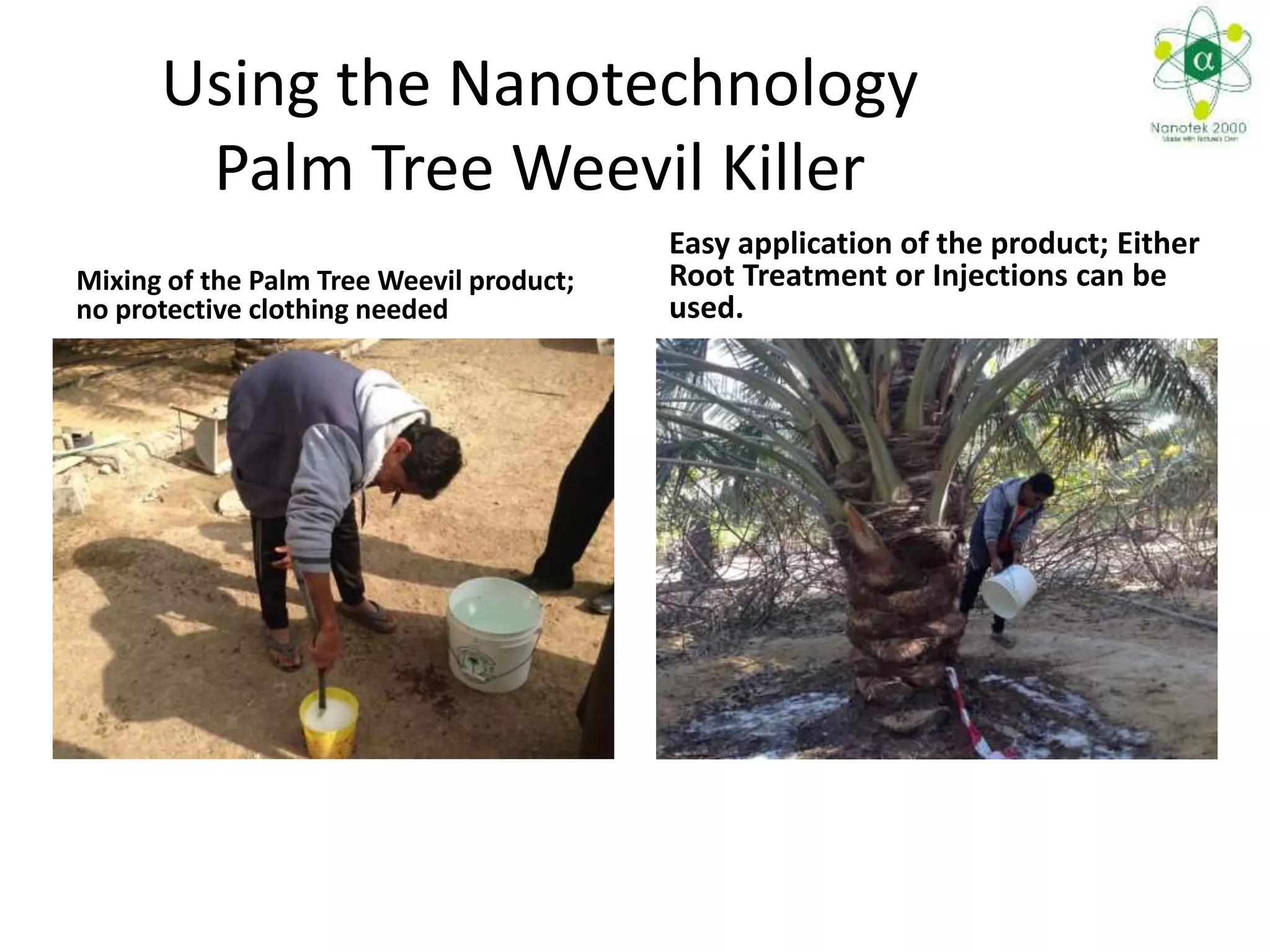 The Nanotechnology Palm Tree Weevil Killer | PPTX