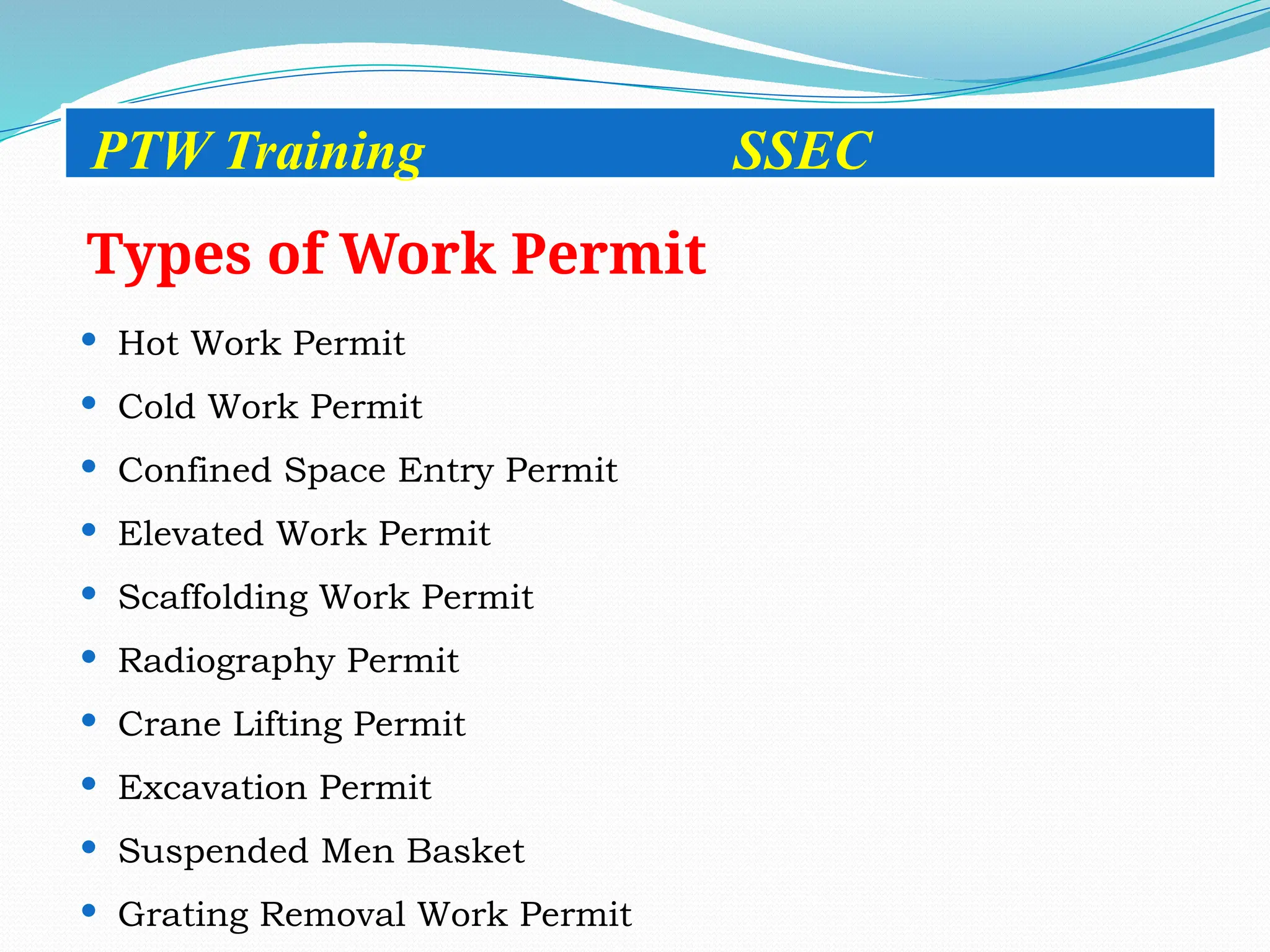 PTW Training SINOPEC SHANGHAI ENGINEERING COMPANY | PPTX