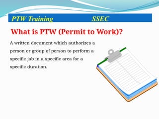 PTW Training SINOPEC SHANGHAI ENGINEERING COMPANY | PPTX