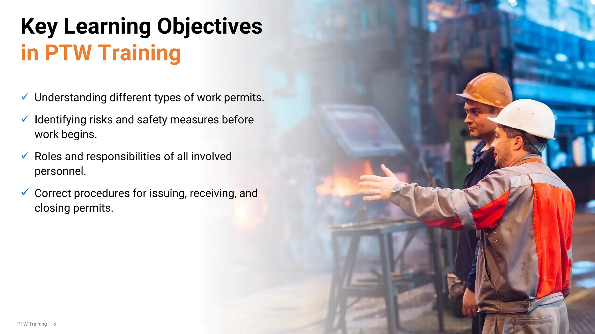 PTW Training - Empowering Teams for Safer Workplace | PDF