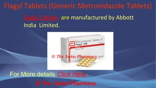Flagyl Tablets (Generic Metronidazole Tablets) | PPT