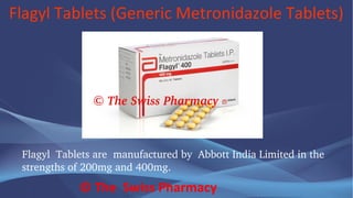 Flagyl Tablets (Generic Metronidazole Tablets) | PPT
