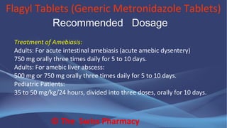 Flagyl Tablets (Generic Metronidazole Tablets) | PPT