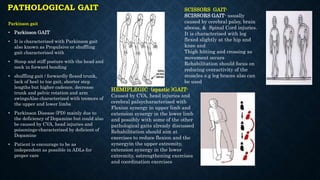 Pty 4304 pathokinesiology gait & pathological gait b | PPTX