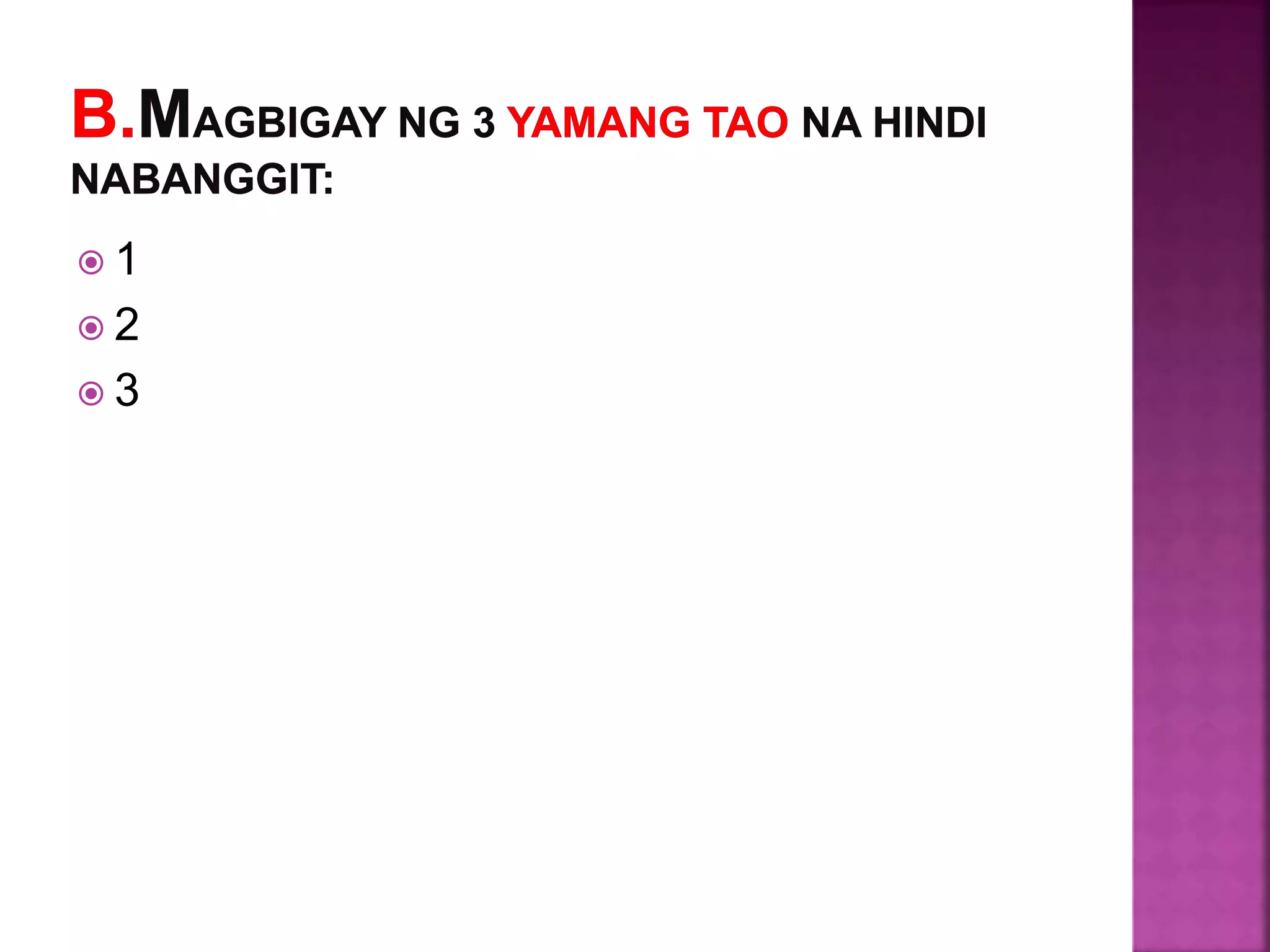 yamang tao | PPTX