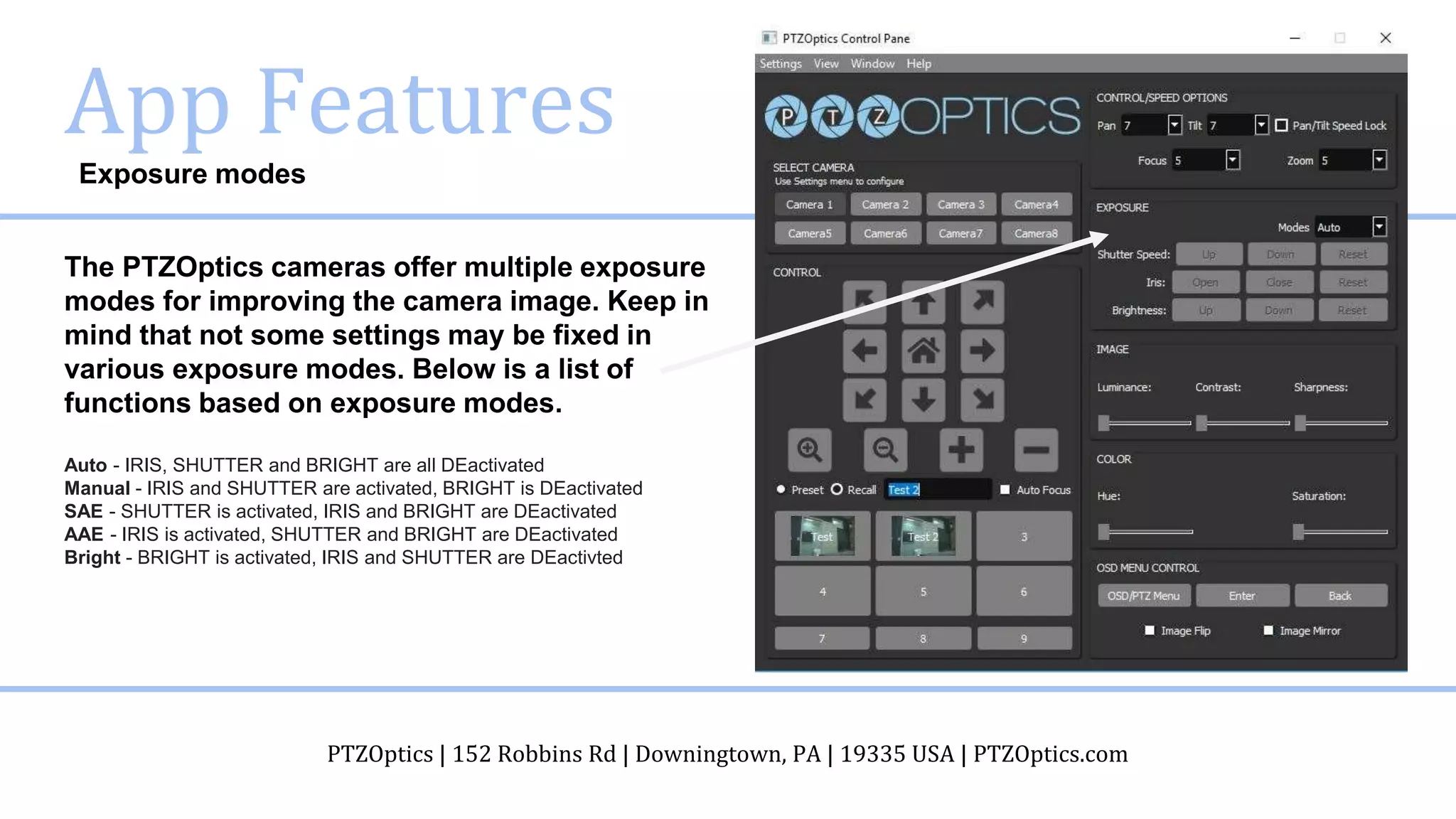 PTZOptics PTZ Camera Applications | PPTX