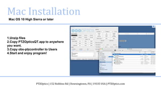 PTZOptics PTZ Camera Applications | PPTX
