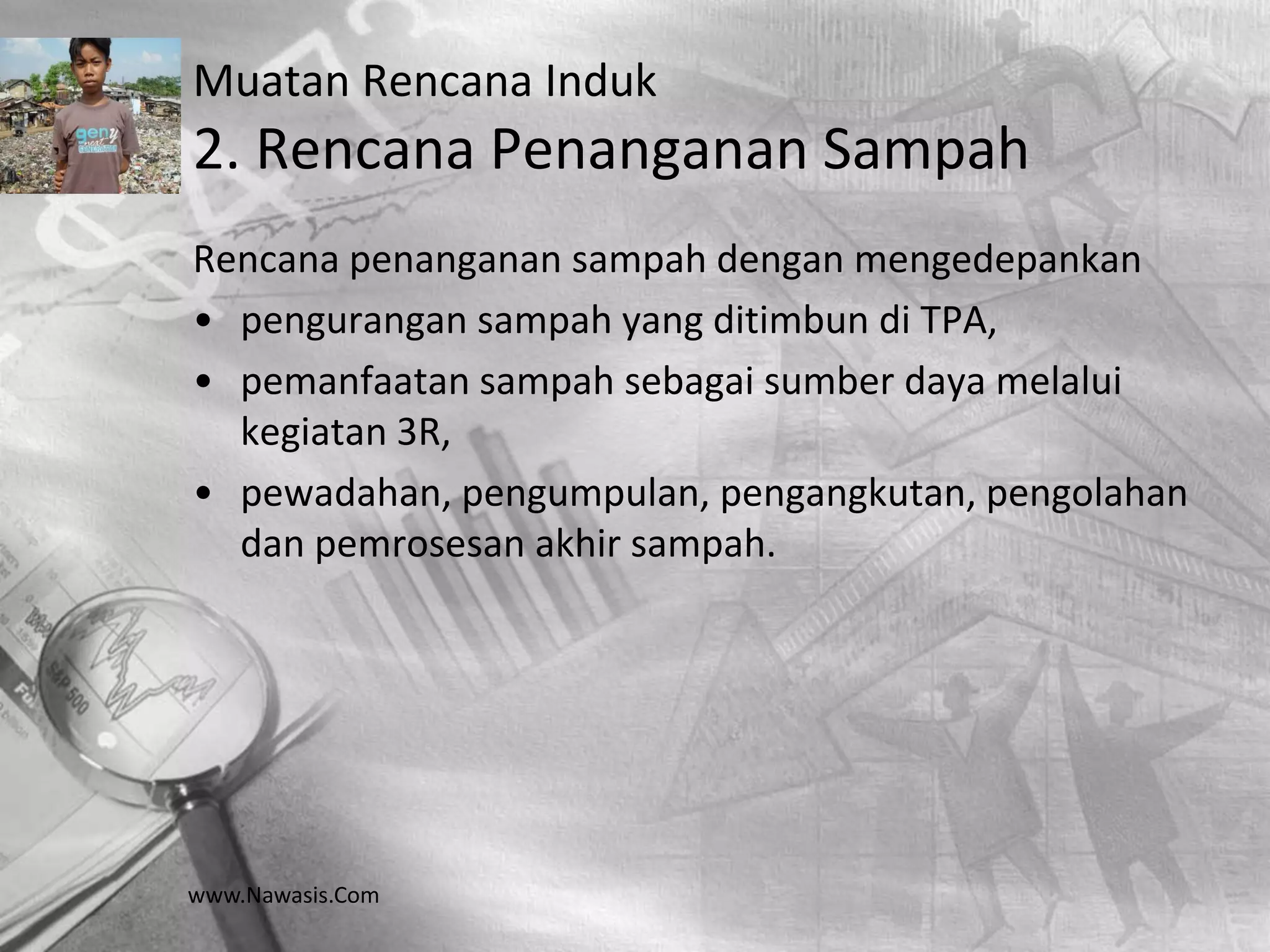 Rencana Induk Persampahan (Master Plan) | PDF