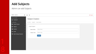Result Management System - CSE Final Year Projects | PPTX