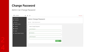 Result Management System - CSE Final Year Projects | PPTX
