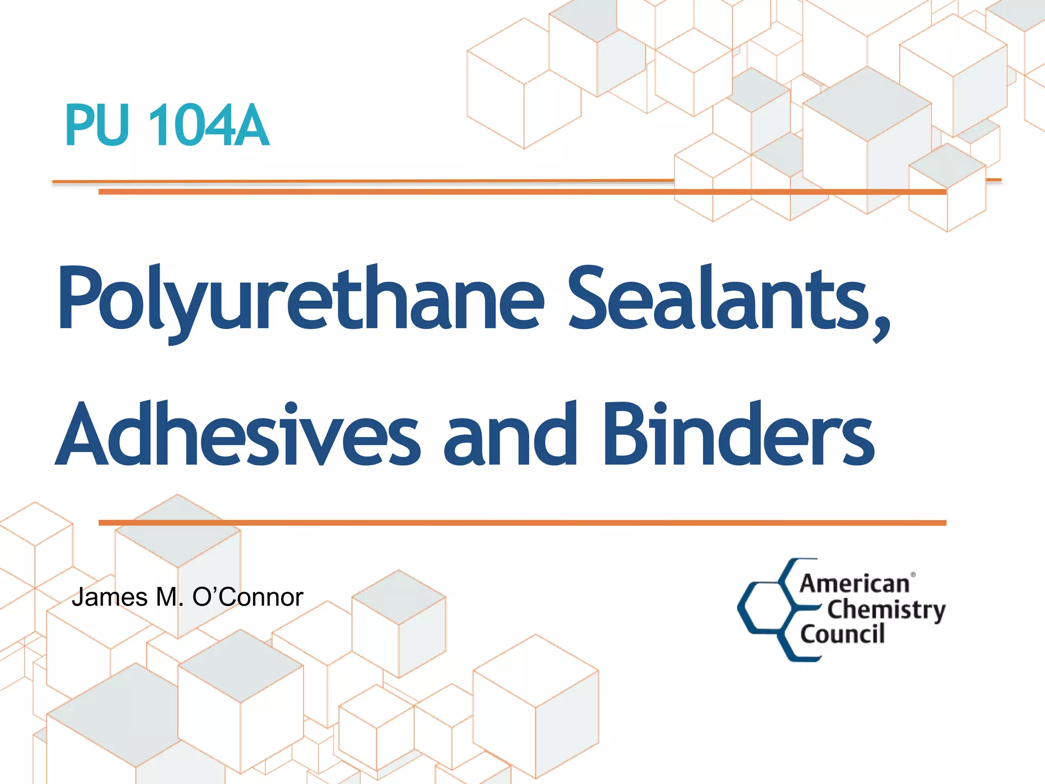 ArmorThane Pu 104 a polyurethane sealants, adhesives, and binders | PPTX