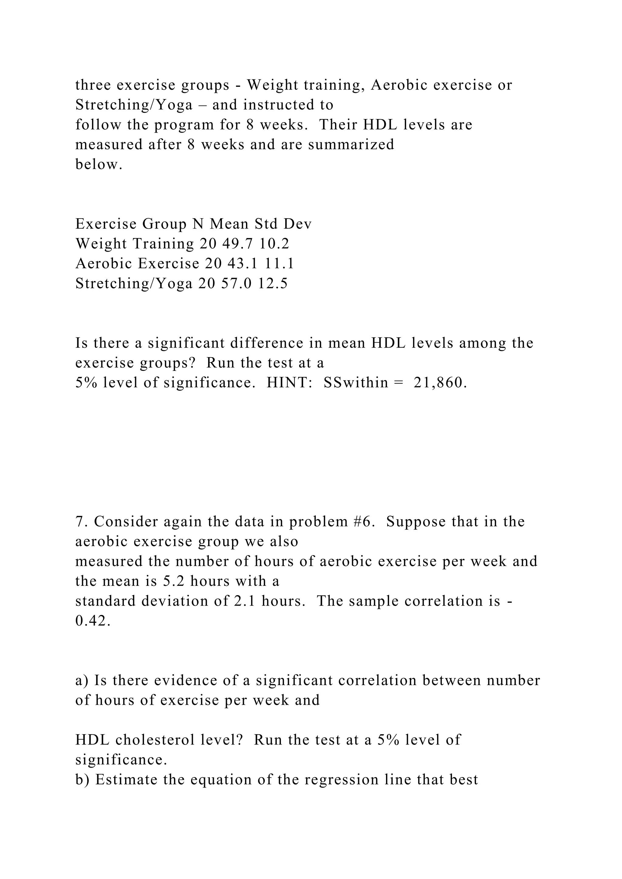 PU 515 Applied Biostatistics Final Exam 1. The.docx