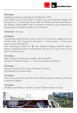 CASE STUDY//SEMINAR ARCHITECTURE & URBAN DESIGN WITH ARRIOLA & FIOL ...