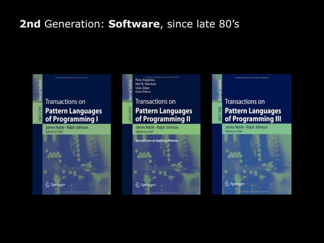 Evolution of Pattern Languages: Designing Human Actions, Dialogue ...