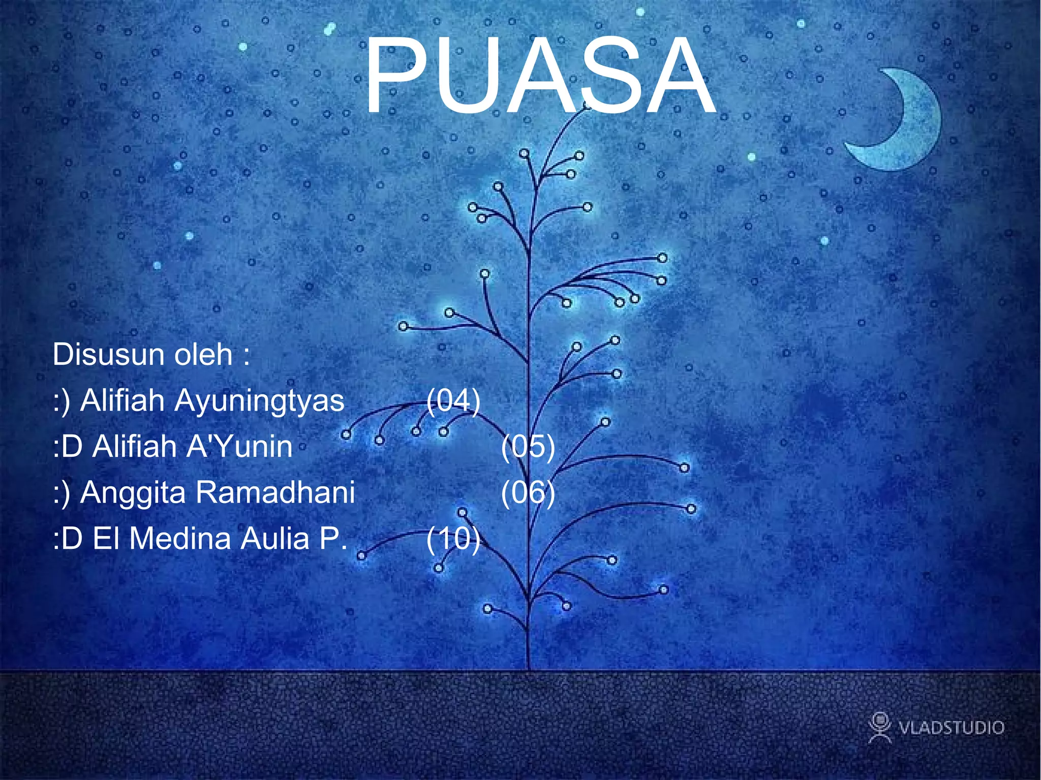 [AGAMA] Puasa (Jenis-Jenis, Syarat, Rukun, Sunnah Puasa, dll) | PPT