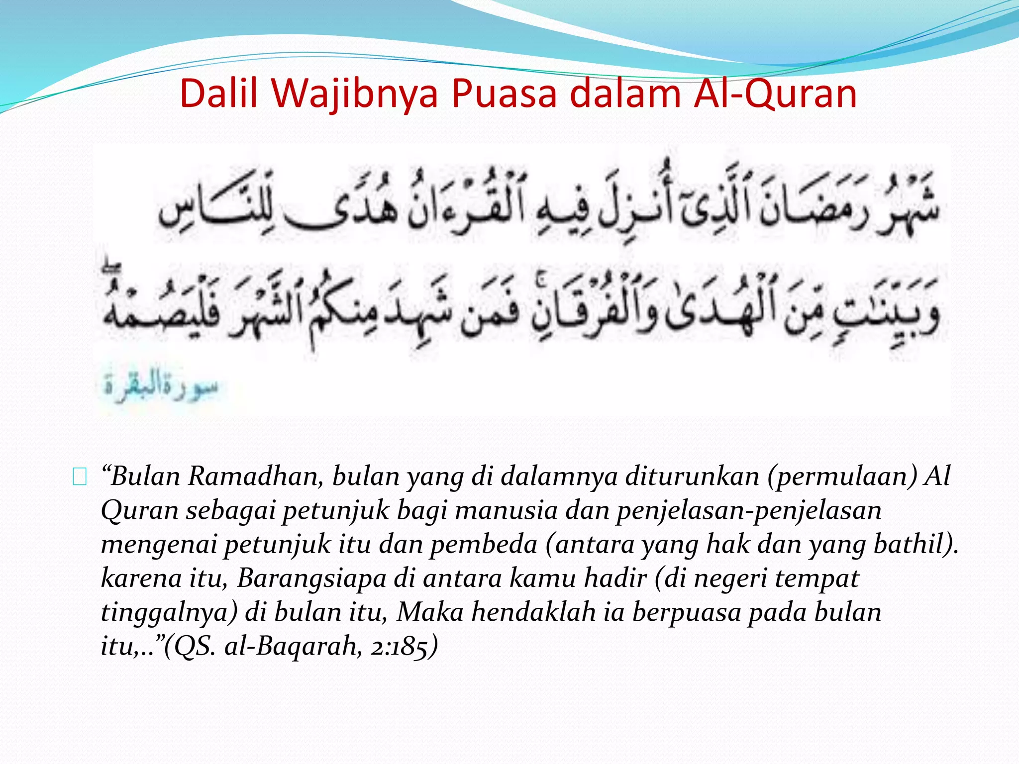Puasa ramadhan dan keutamaannya | PPTX