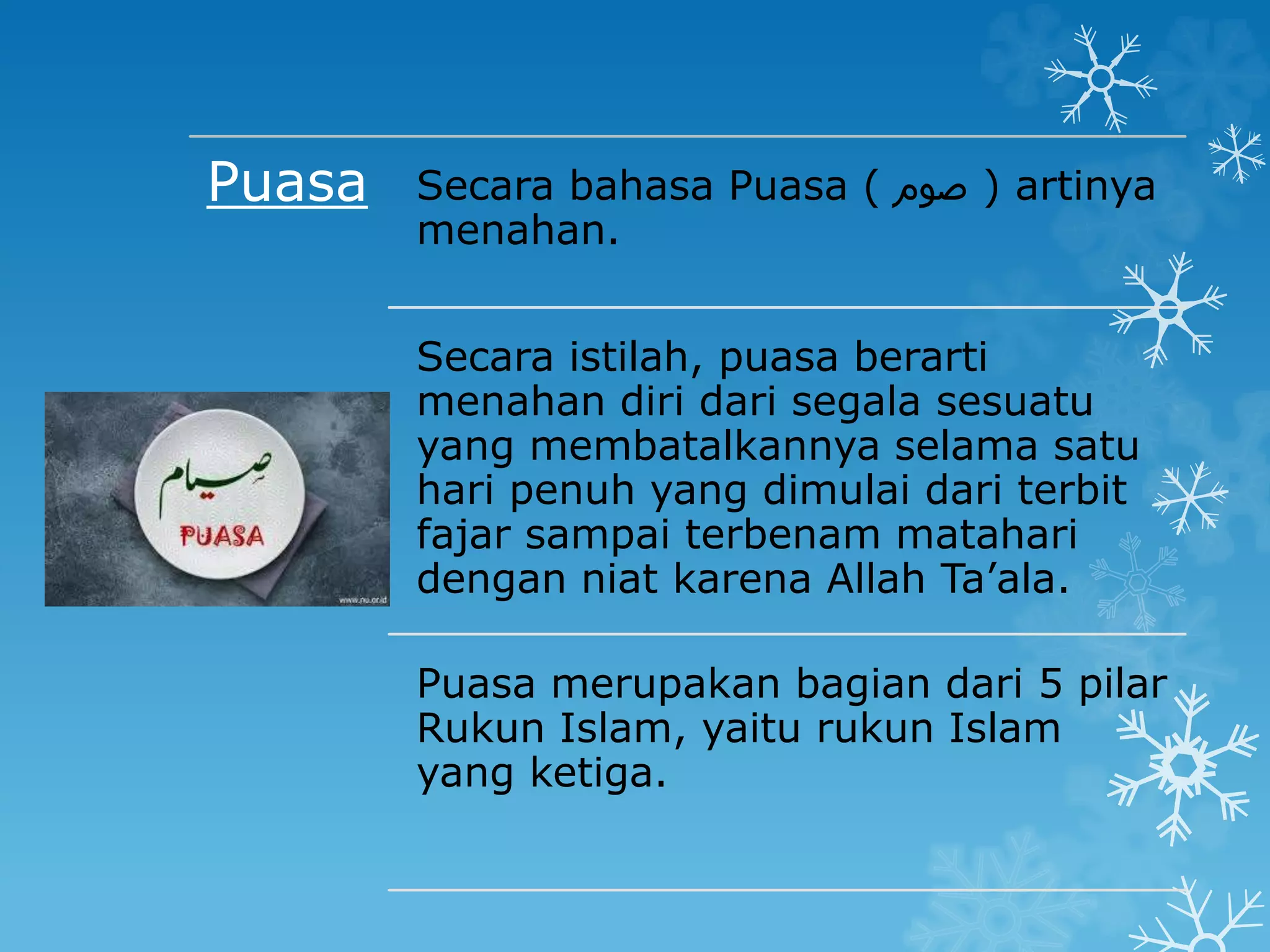 Puasa Ramadhan | PPTX