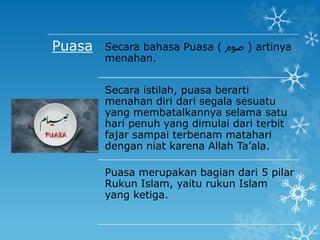 Puasa Ramadhan | PPTX