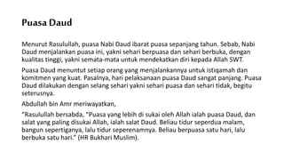 Puasa Sunnah | PPTX