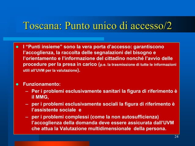 PUA Punti unici di accesso. 1° parte: le norme nazionali e regionali ...