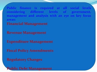 Pub. finance ppt | PPTX | Business Accounting & Finance | Business