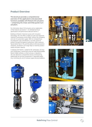 Electric Control Valve Actuators for Industrial Process Applications | PDF