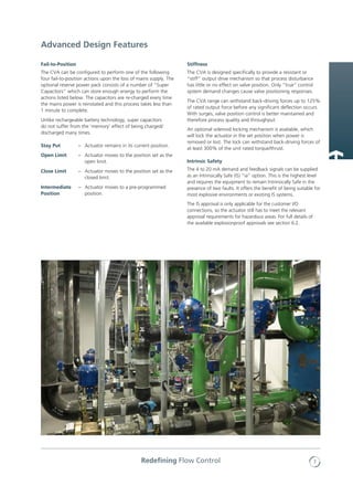 Electric Control Valve Actuators for Industrial Process Applications | PDF