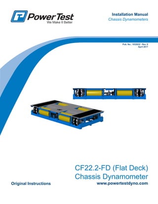 CF22.2FD Chassis Dyno Installation Manual | PDF