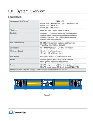 CF22.2FD Chassis Dyno Installation Manual | PDF