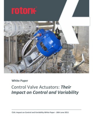 Control Valve Actuators: Their Impact on Control and Variability | PDF