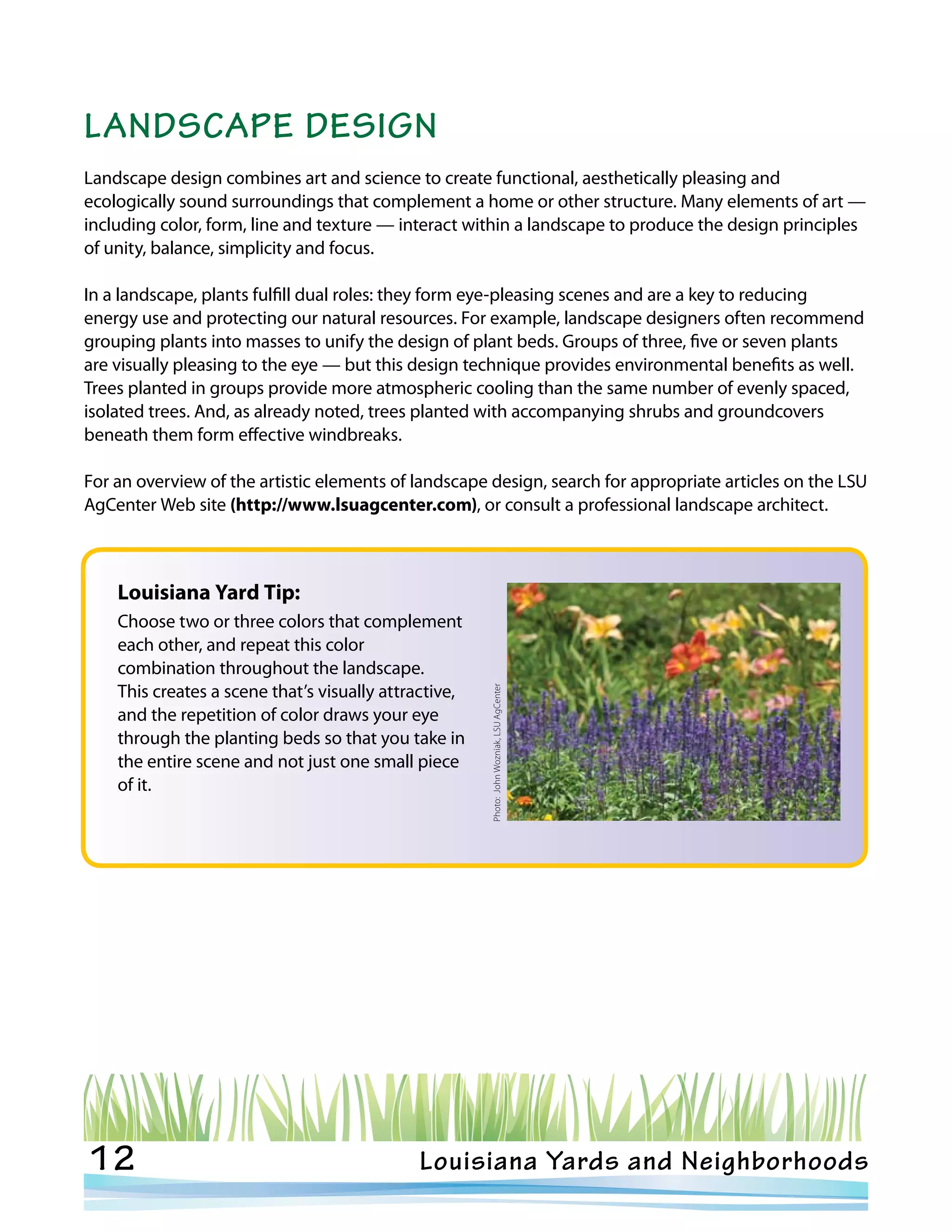 A Guide to Louisiana-Friendly Landscaping - Louisiana State University ...