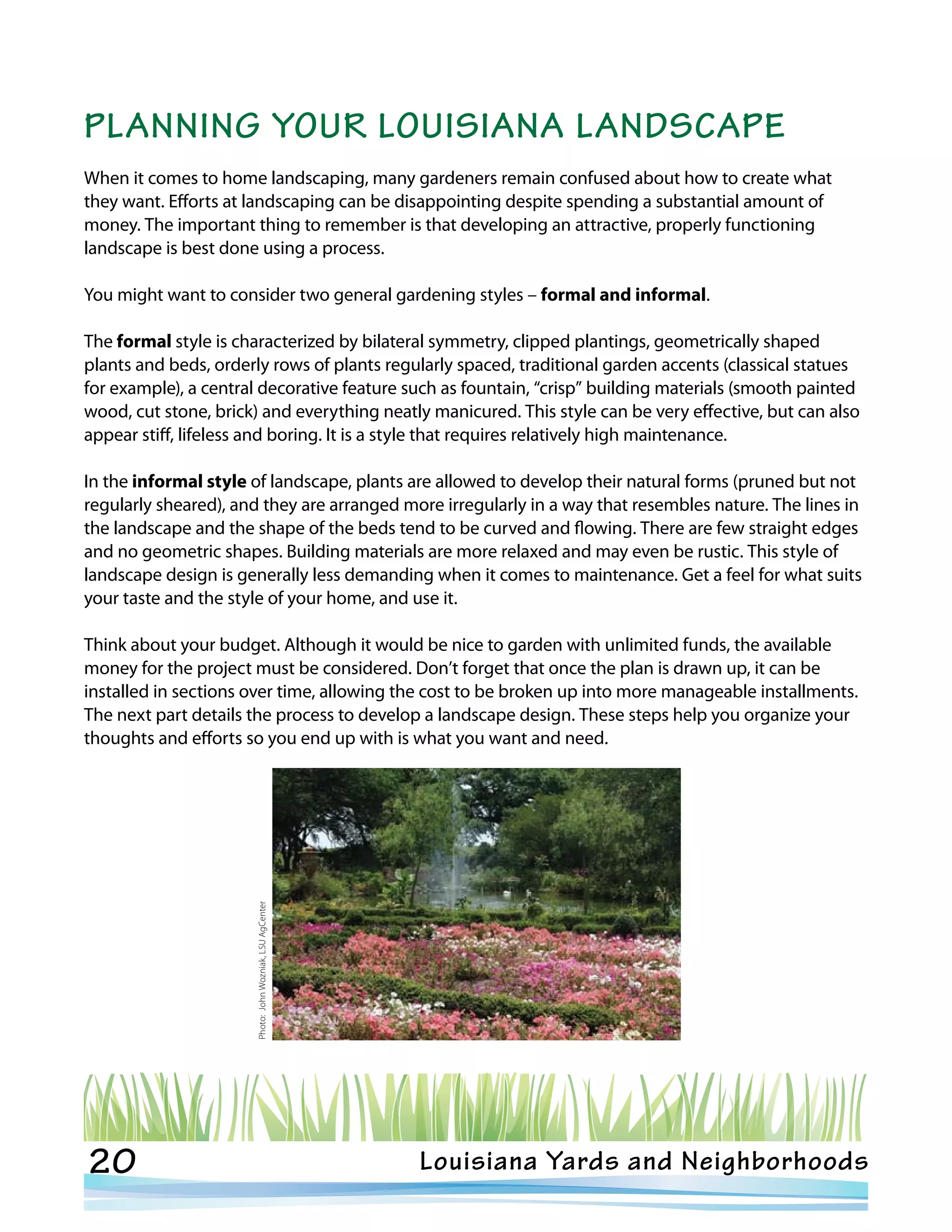 A Guide to Louisiana-Friendly Landscaping - Louisiana State University ...