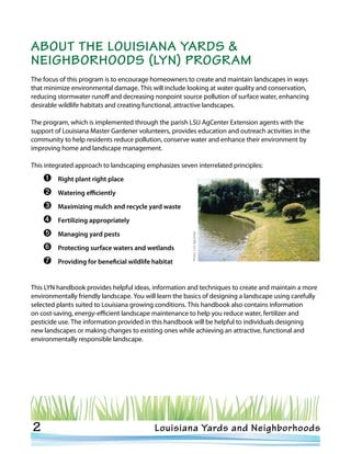 A Guide to Louisiana-Friendly Landscaping - Louisiana State University ...