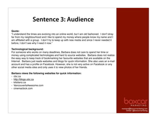 Pub355 How to Write a 7 Sentence Marketing Plan | PDF
