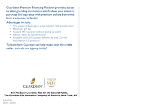 Postcard for Guardian Life Insurance | PDF