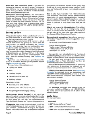 IRS Pub 523 | PDF