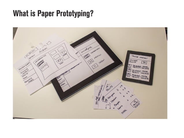 Paper Prototyping | PPT