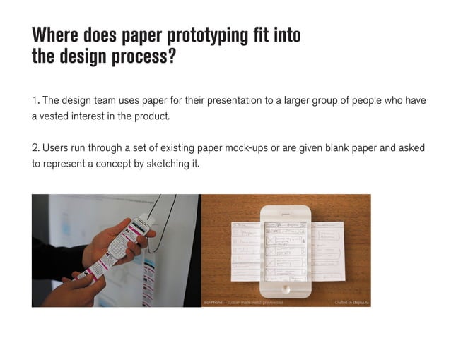 Paper Prototyping | PPT