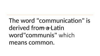 Public Administration-Communication in detail | PPTX