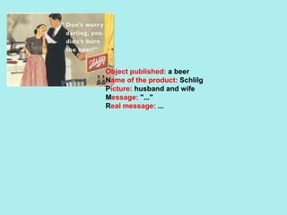 The real meaning of Adverts | PPT