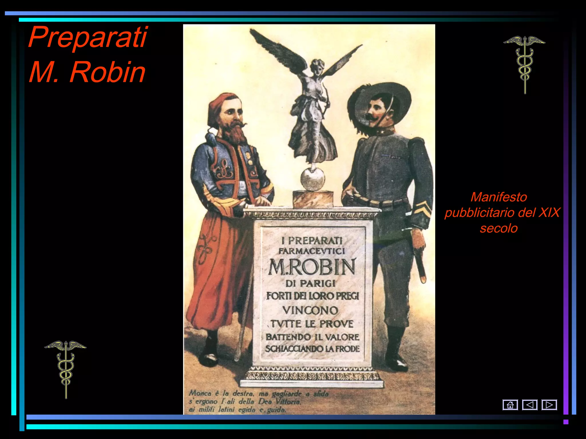 R. Villano - Antichi manifesti pubblicitari farmaceutici | PPT